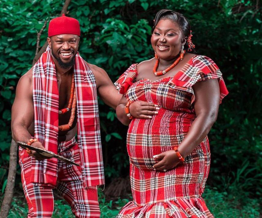 Nollywood Celebrity Couple, Stan Nze, Blessing Jessica Welcome First ...